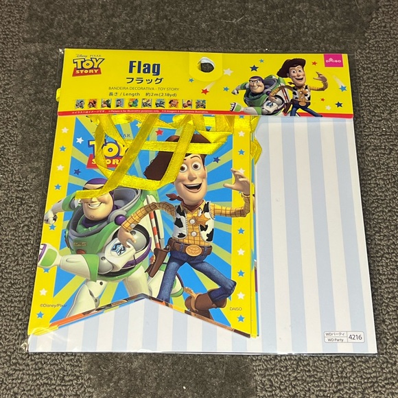 Disney | Holiday | Toy Story 4 Flag Garland Room Decor Official Disney ...